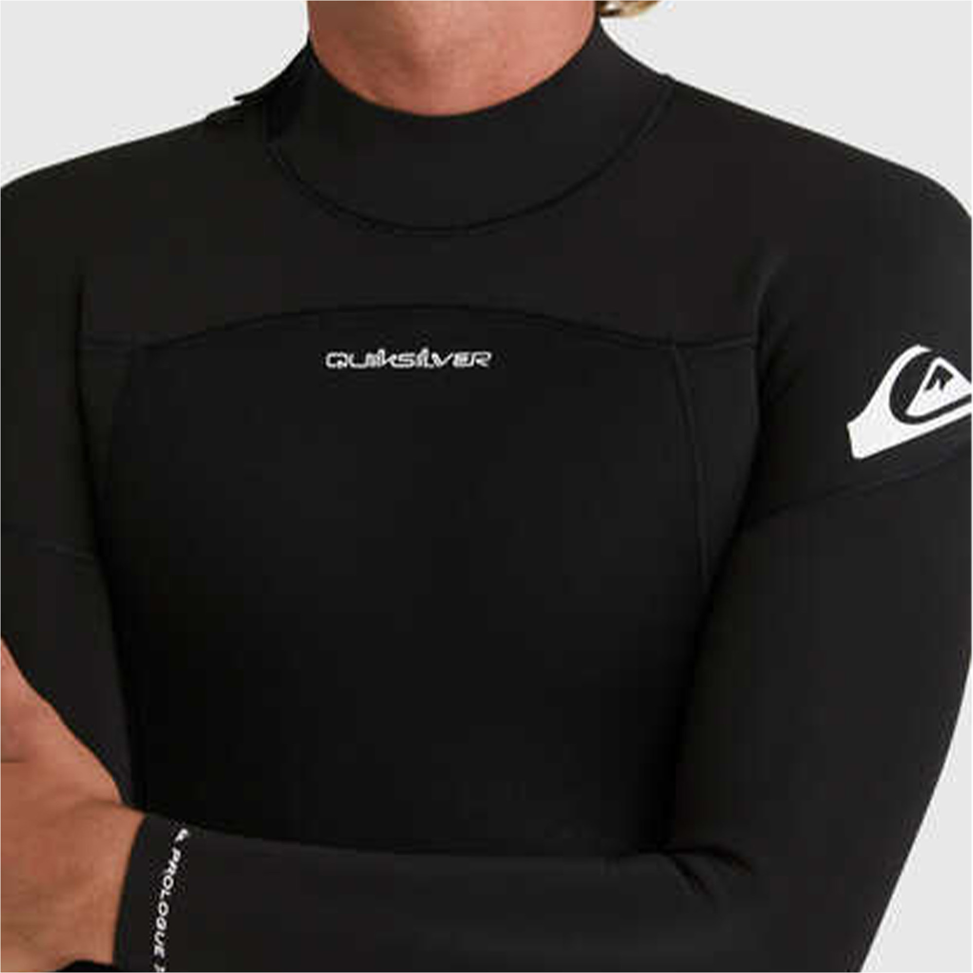 2025 Quiksilver Mens Prologue 4/3mm Back Zip Wetsuit EQYW103221 - Black - Wetsuits | Wetsuit Outlet